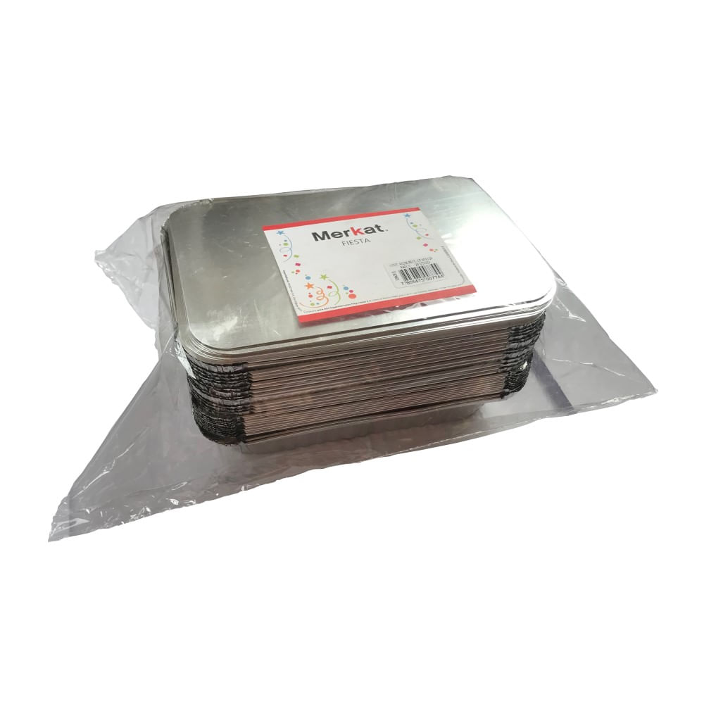 Contenedor aluminio rectangular con tapa c20 940cc